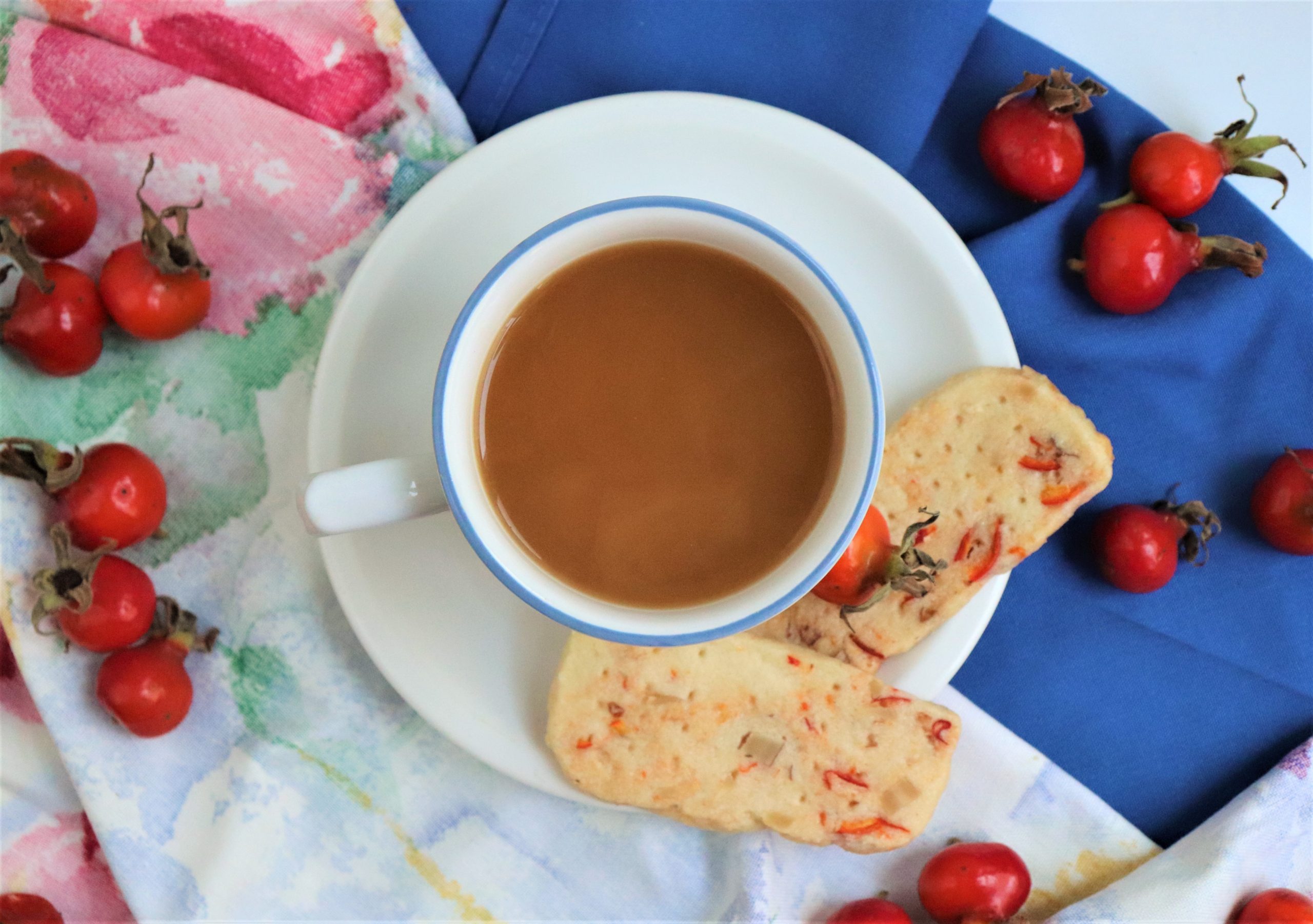 Almond Shortbread Vegan Rosehip Cookies – Very Vegan Val