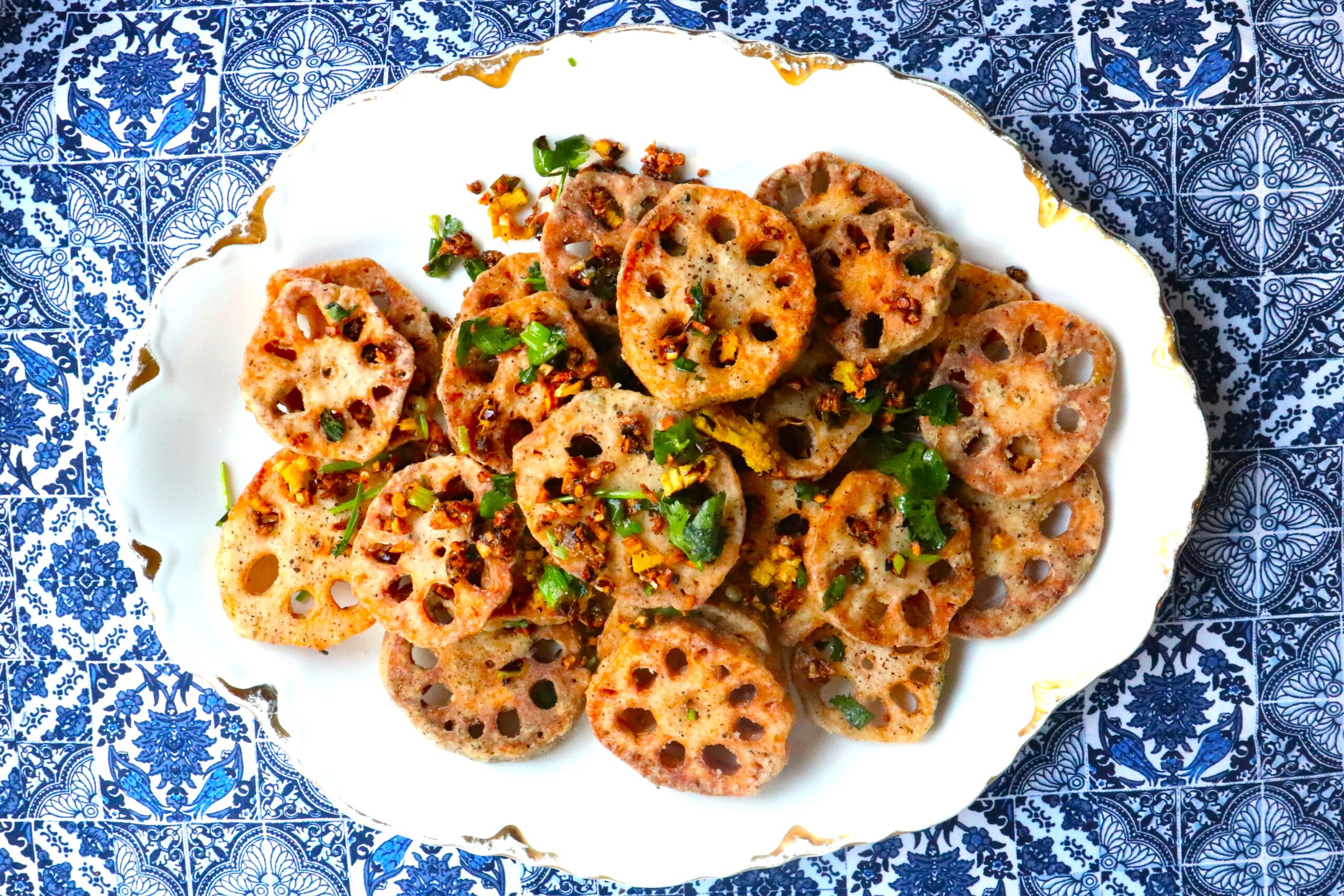 Salt And Vinegar Fried Lotus Root Very Vegan Val Salt And Vinegar Fried Lotus Root Very Vegan Val